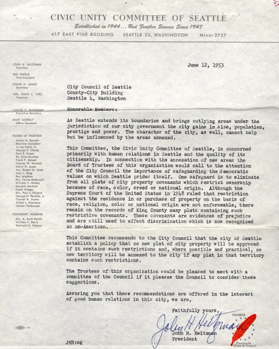 The Seattle Open Housing Campaign, 1959-1968 - CityArchives | seattle.gov