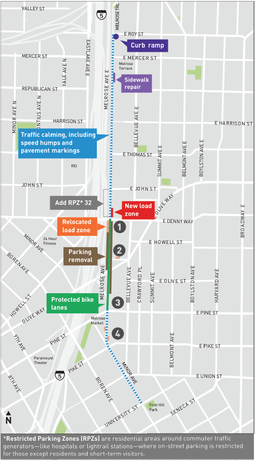 Melrose Promenade - Transportation | seattle.gov
