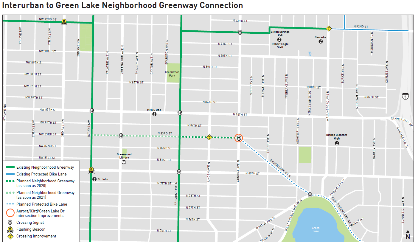 Interurban to Green Lake Neighborhood Greenway Connection ...