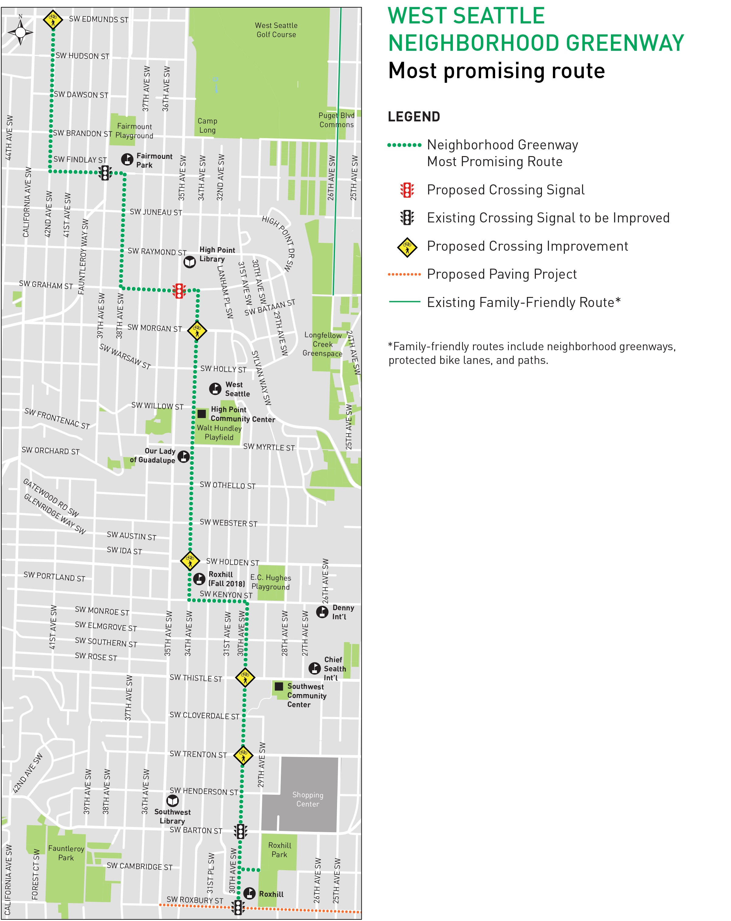 West Seattle Neighborhood Greenway - Transportation | seattle.gov