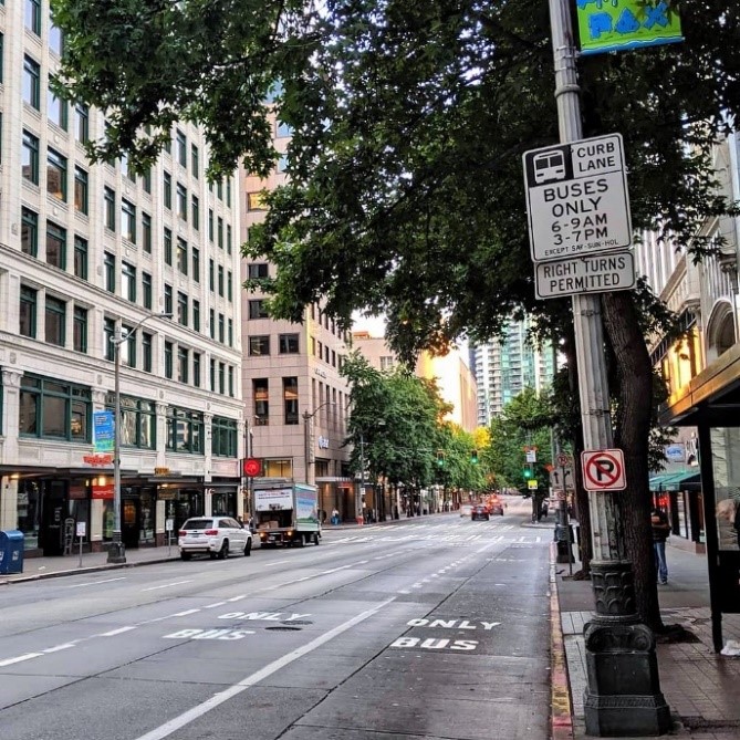 Transit Lanes - Transportation | seattle.gov